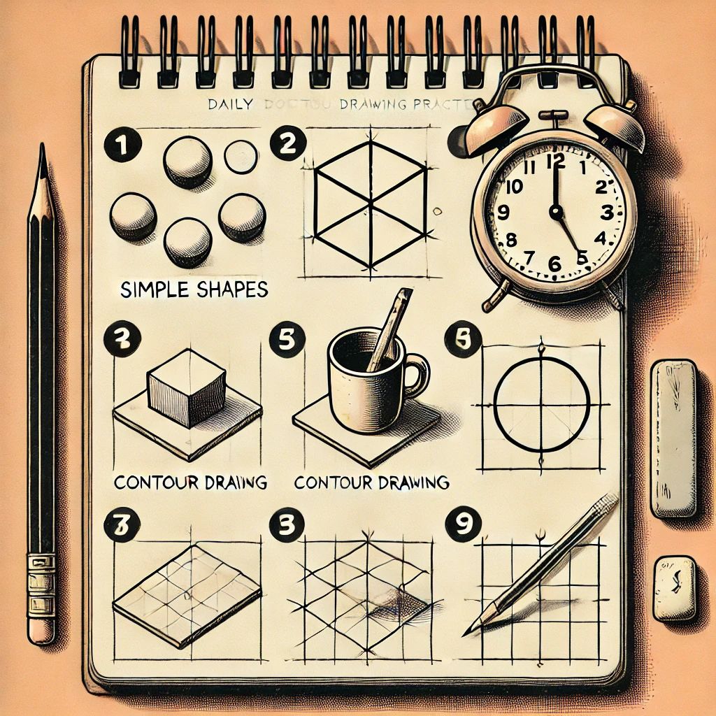 “The Basics of Drawing and Painting: Mastering Contour and Shape ...