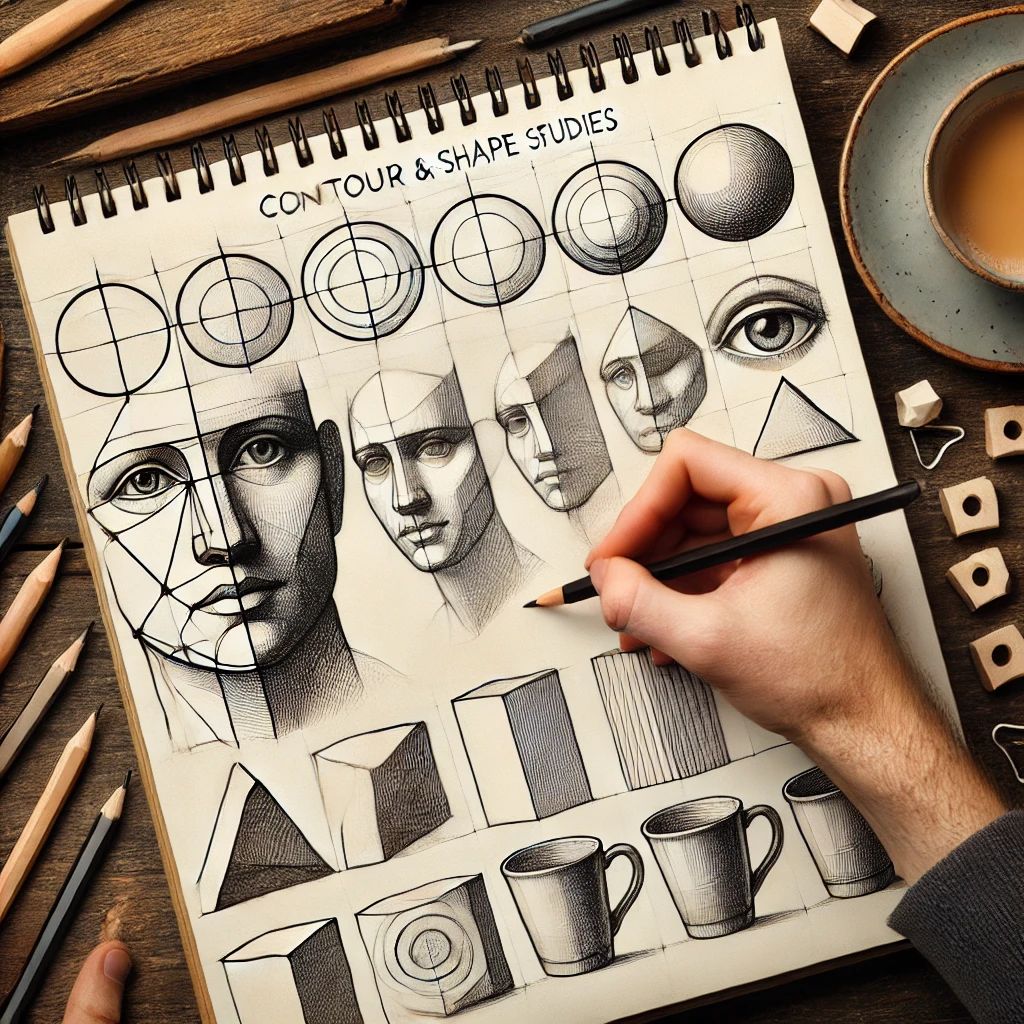 “The Basics of Drawing and Painting: Mastering Contour and Shape ...